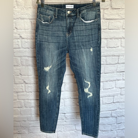 studio blue | Jeans | Studio Blue High Rise Distressed Skinny Jeans ...